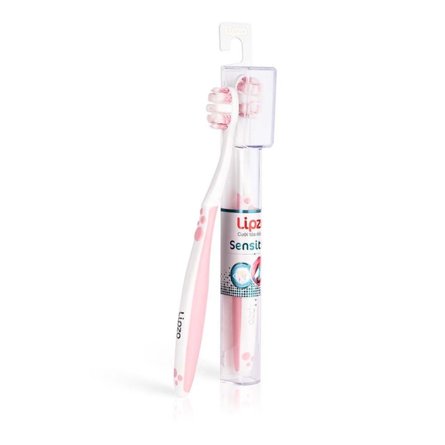 Bàn Chải Đánh Răng Lipzo Sensitive Cao Cấp - Diligo®