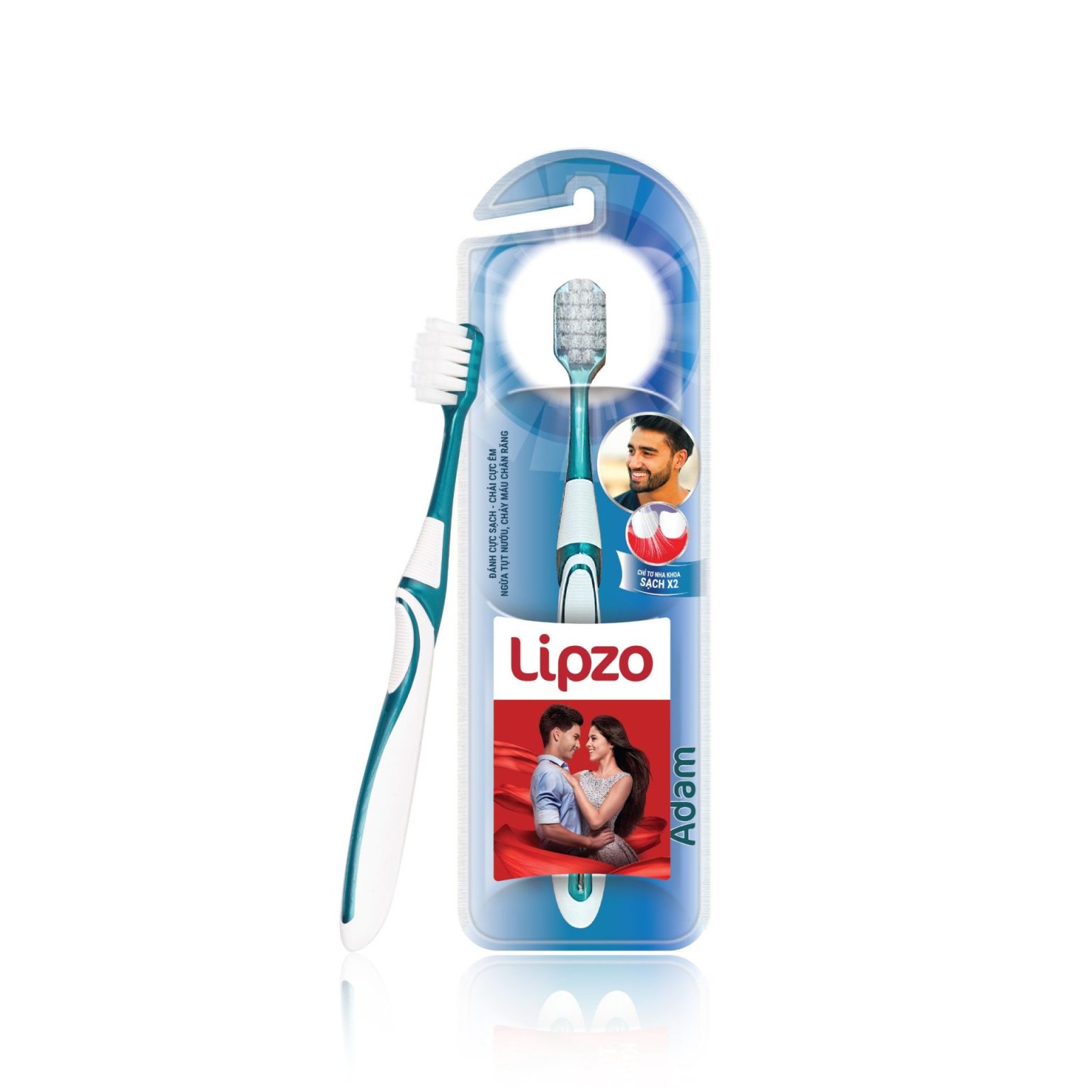 BÀN CHẢI ĐÁNH RĂNG CAO CẤP LIPZO ADAM - Diligo®